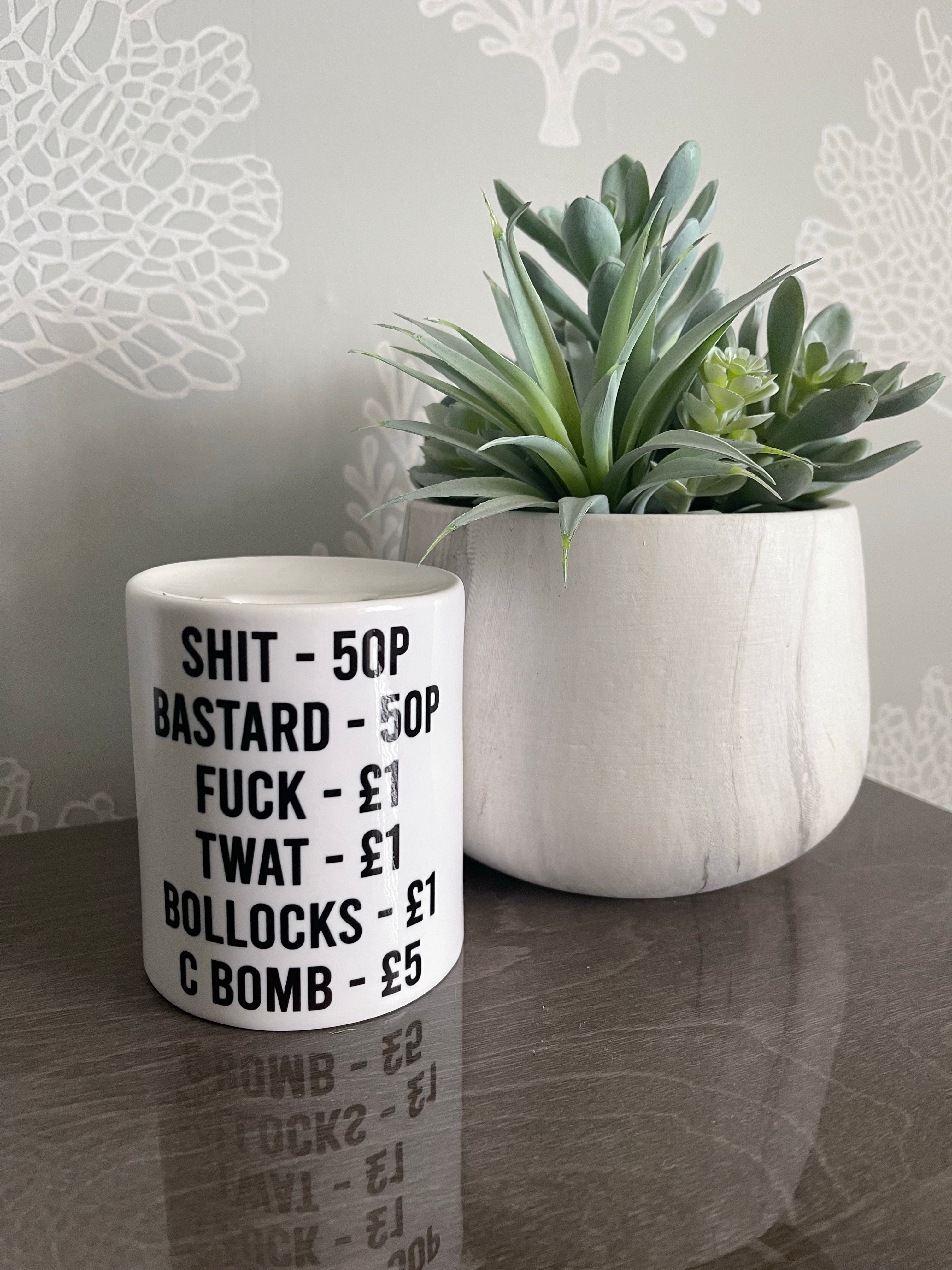 Personalised Swear Box– Love Labels Notts