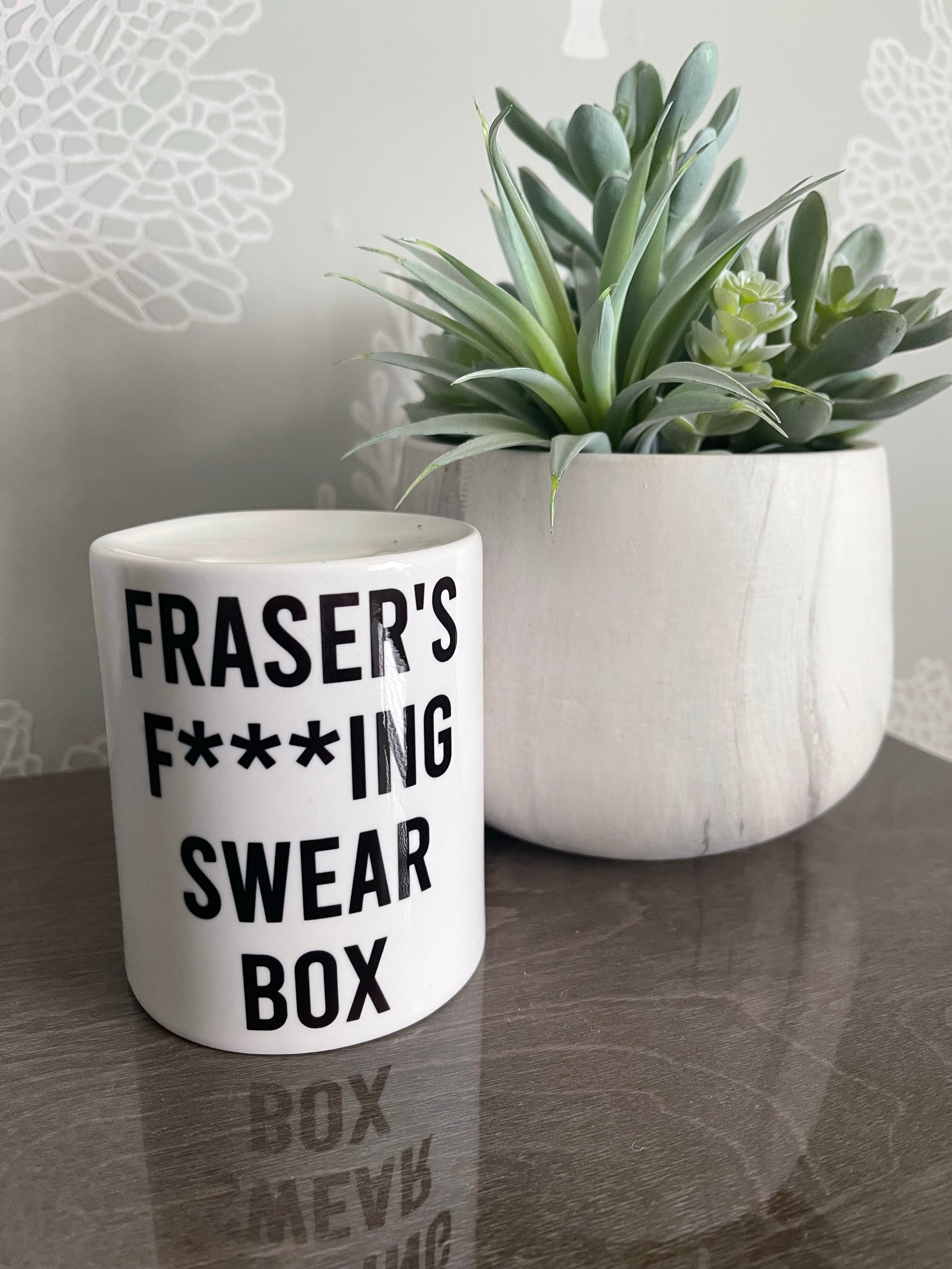 Personalised Swear Box– Love Labels Notts